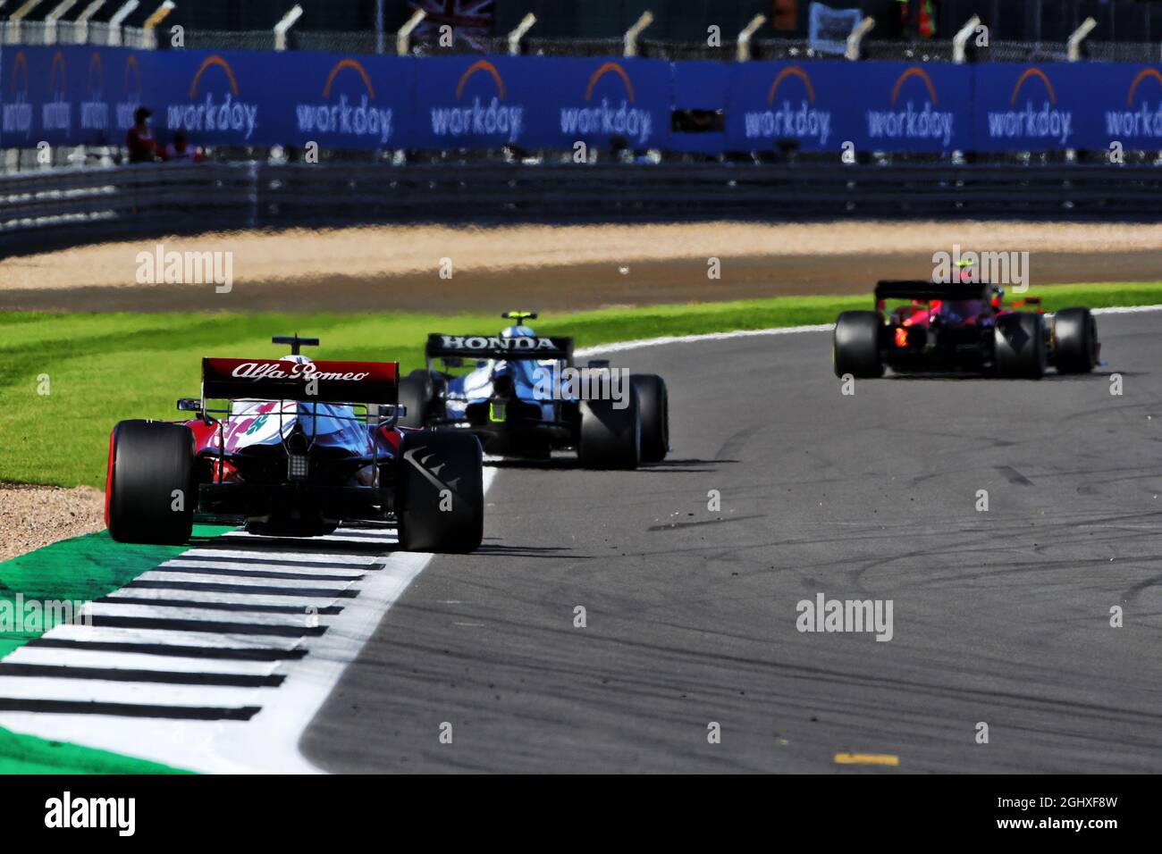 Kimi Raikkonen (FIN) Alfa Romeo Racing C41. 17.07.2021. Formula 1 World ...