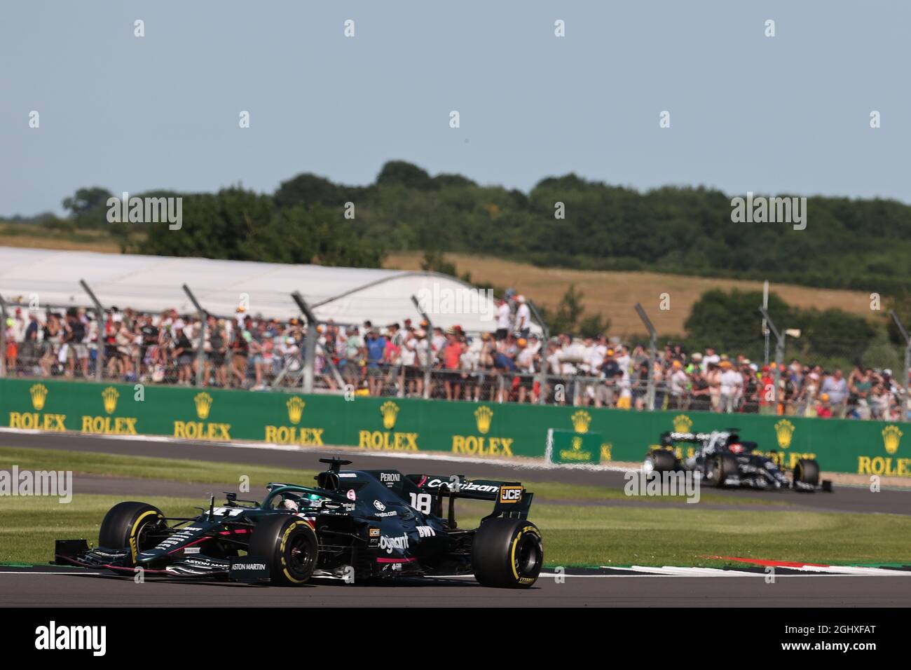 Lance Stroll (CDN) Aston Martin F1 Team AMR21. 17.07.2021. Formula 1 ...