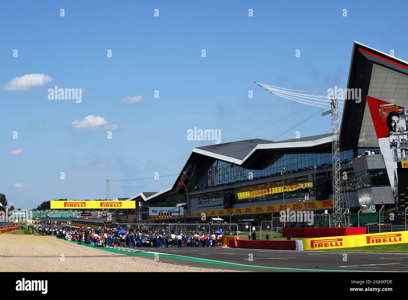 The grid before the start of the race. 18.07.2021. Formula 1 World ...