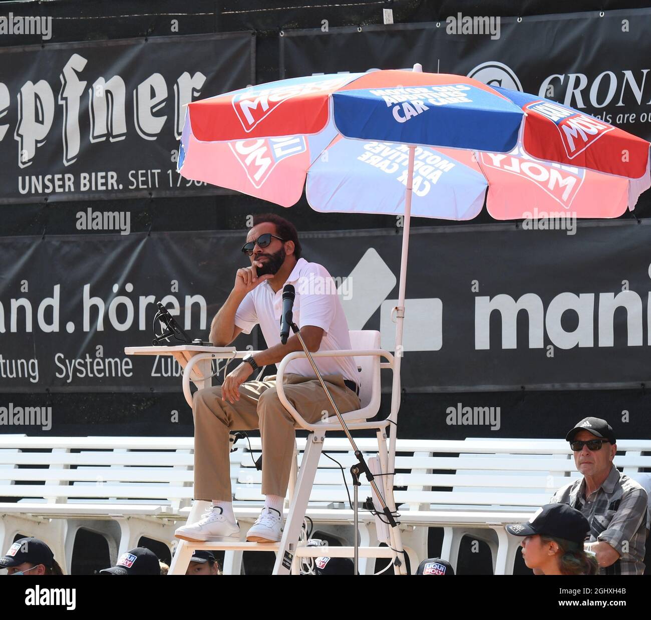 Kader Nouni referee tennis WTA Liqui Moly Open tennis Tournament TC ...