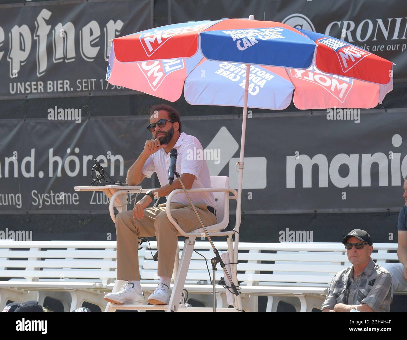 Kader Nouni referee tennis WTA Liqui Moly Open tennis Tournament TC ...