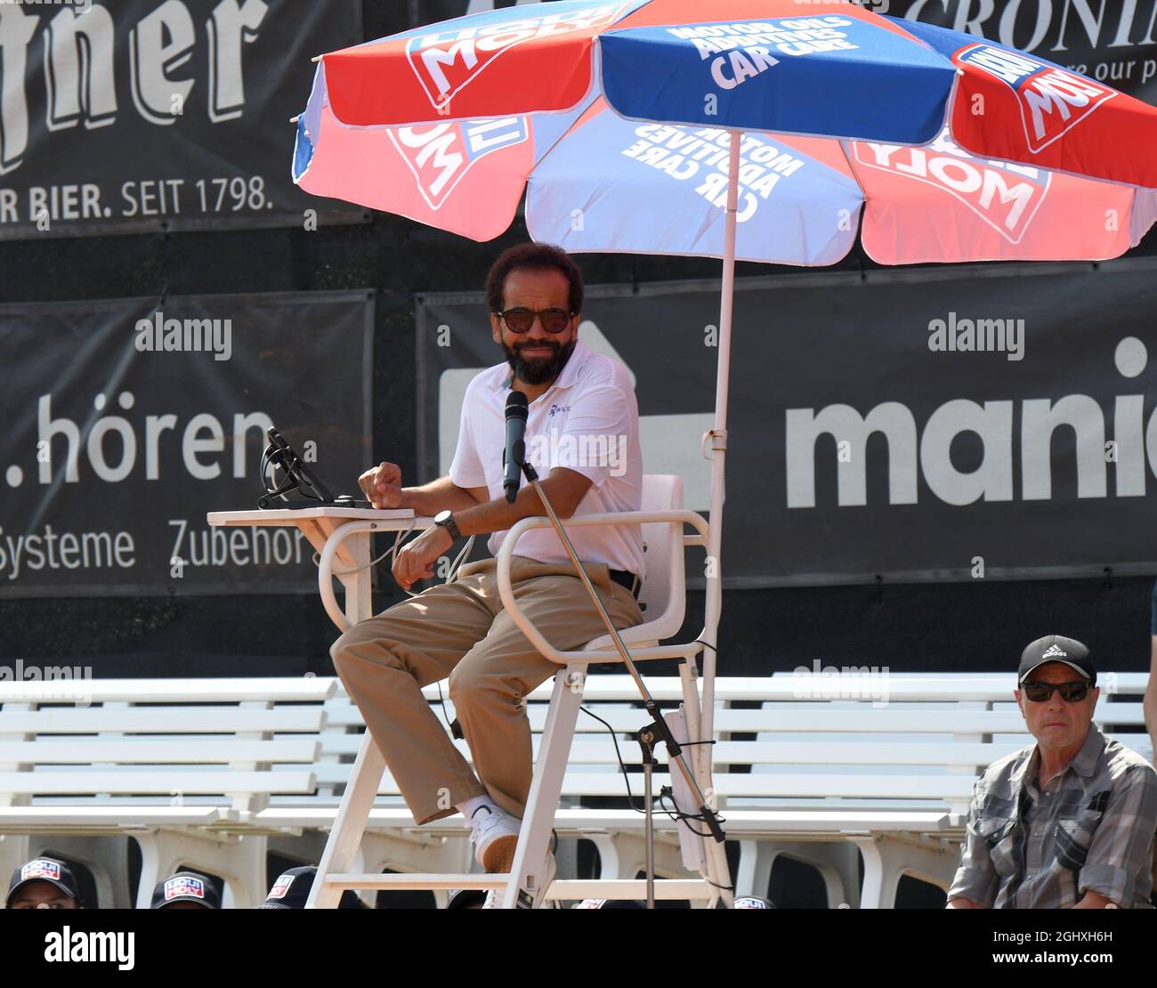 Kader Nouni referee tennis WTA Liqui Moly Open tennis Tournament TC ...