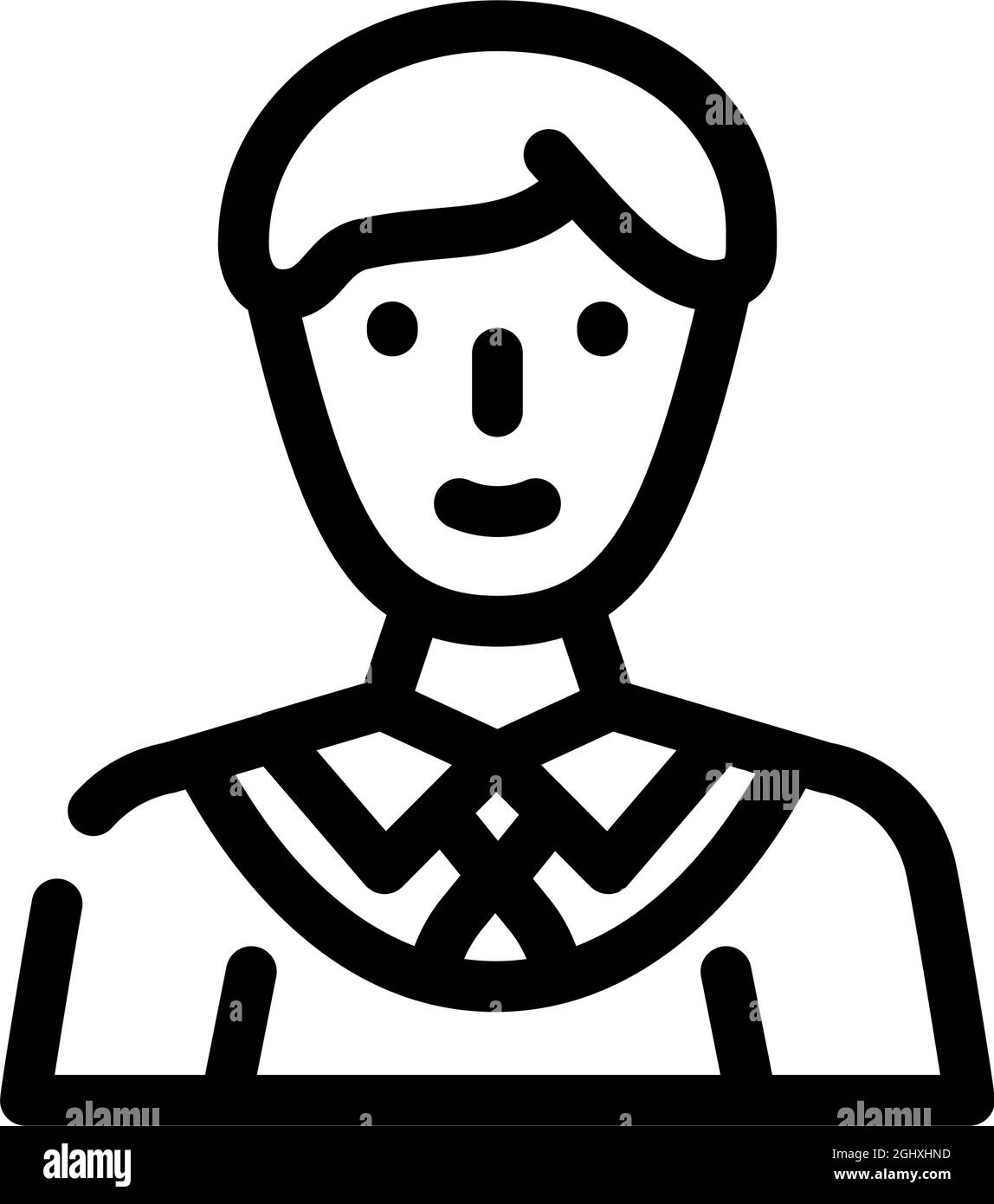 Diligent middle aged man Cut Out Stock Images & Pictures - Alamy