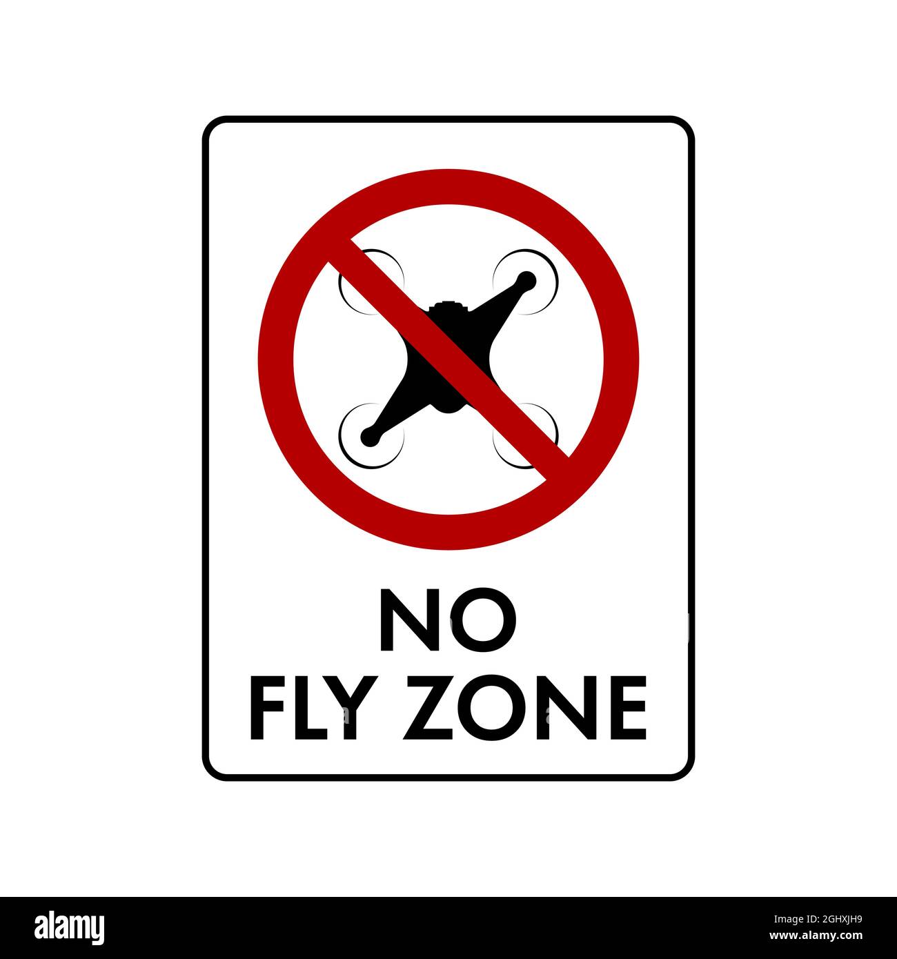 Flight restriction zone Stock Vector Images - Alamy