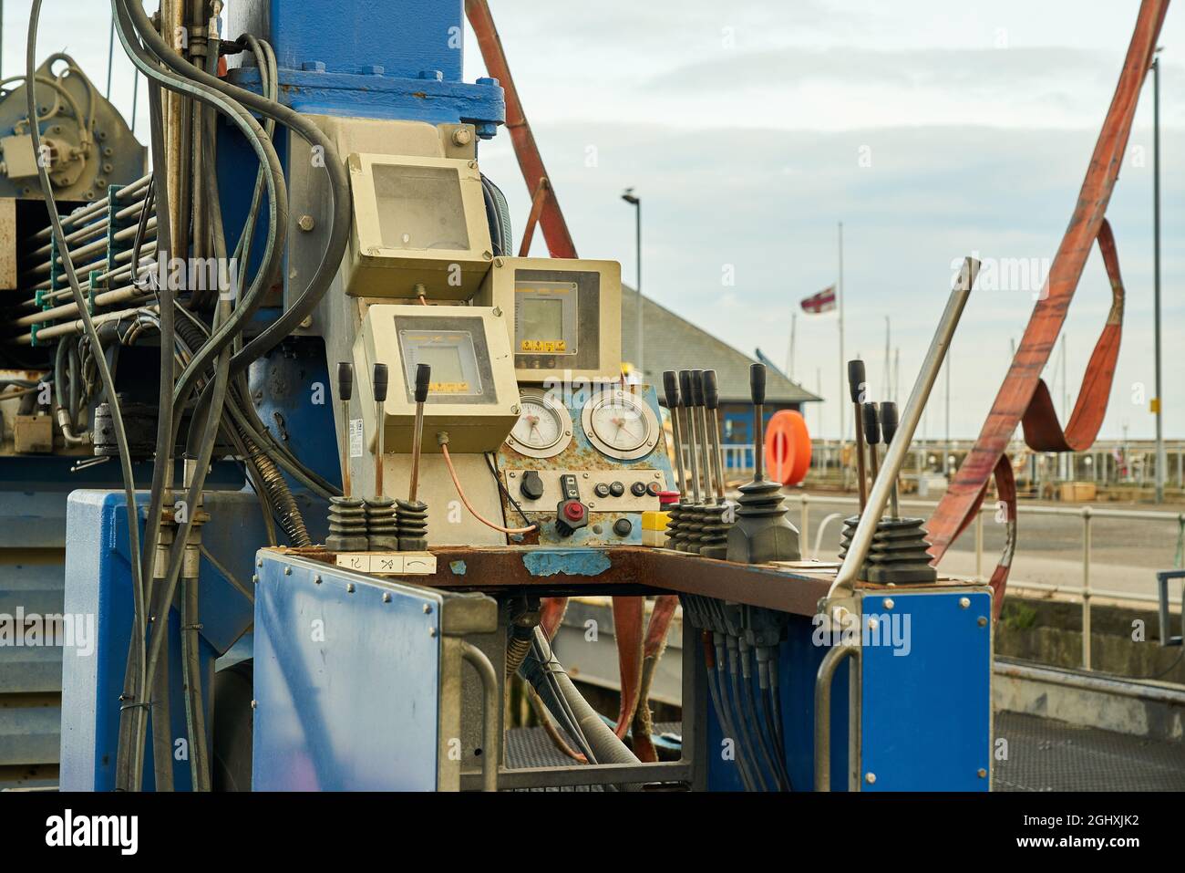 Controls a boat hi-res stock photography and images - Alamy
