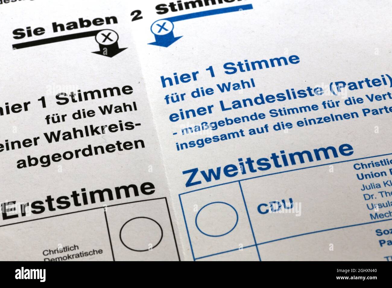 Federal election 2021 hi-res stock photography and images - Alamy