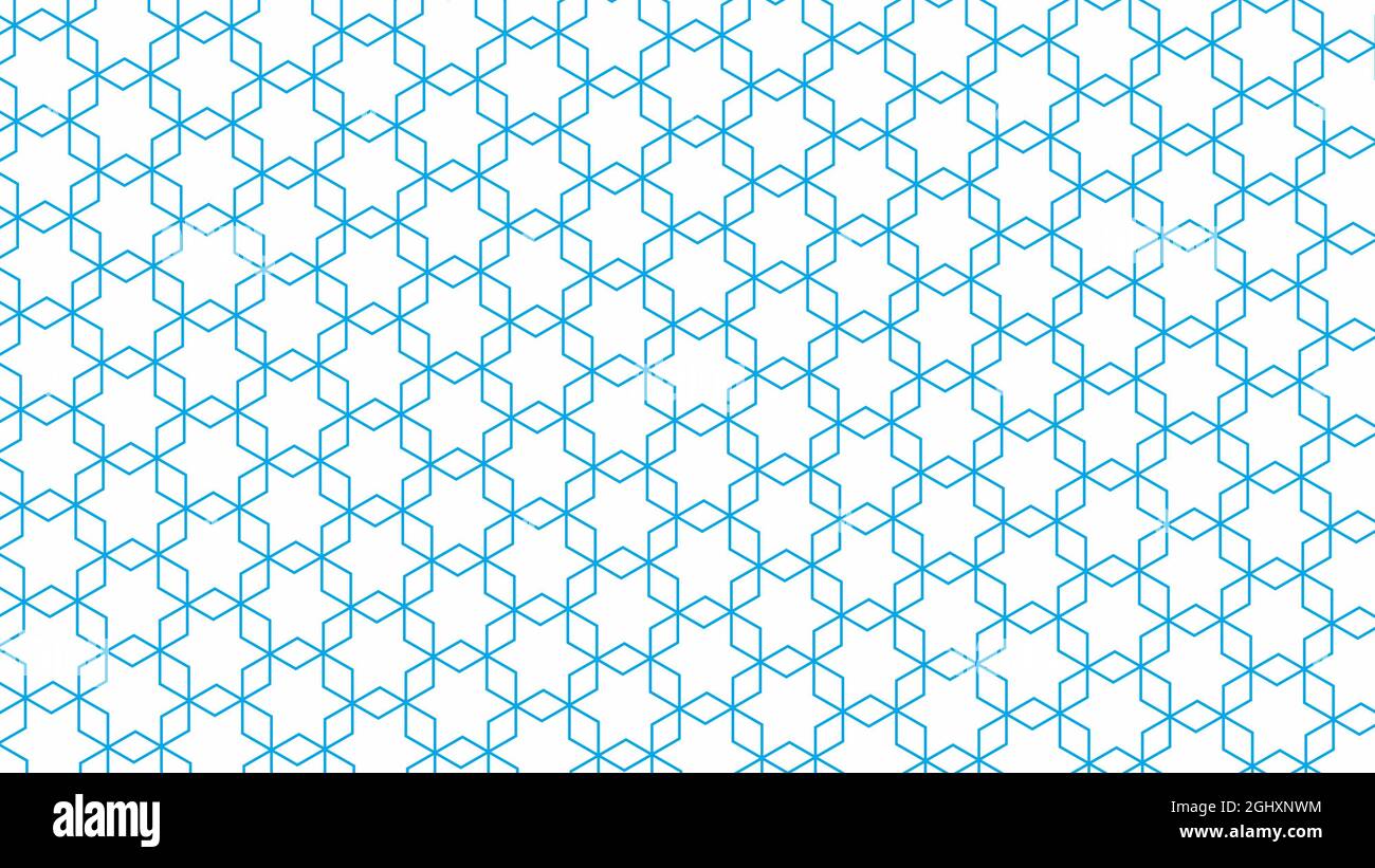 Abstract Seamless Pattern Overlapping Hexagon Pattern Background Overlapping Hexagons