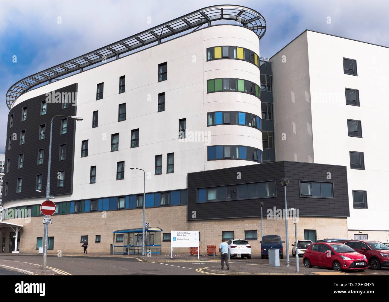 Dh Victoria Hospital Kirkcaldy Fife Scottish Entrance To Nhs Hospitals