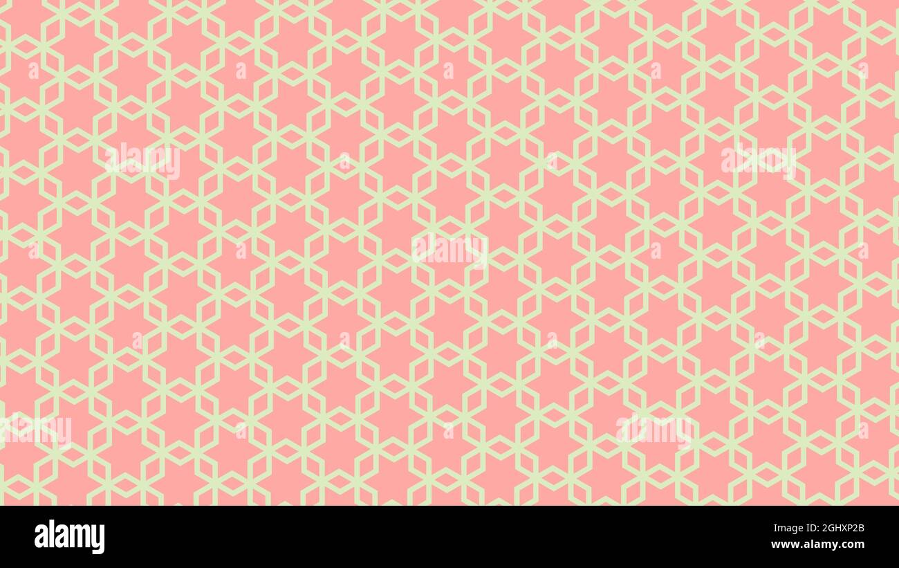 Abstract Seamless Pattern Overlapping Hexagon Pattern Background