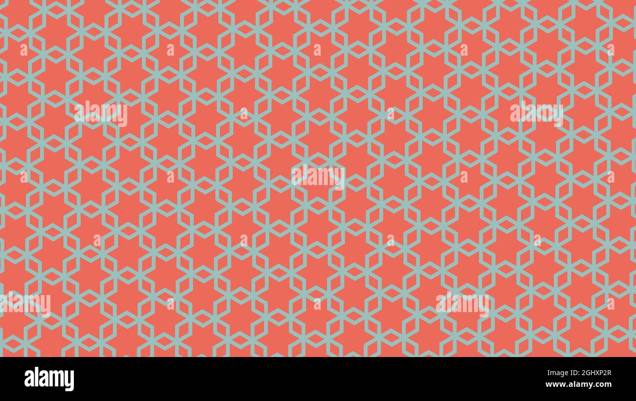 Abstract Seamless Pattern Overlapping Hexagon Pattern Background Overlapping Hexagons