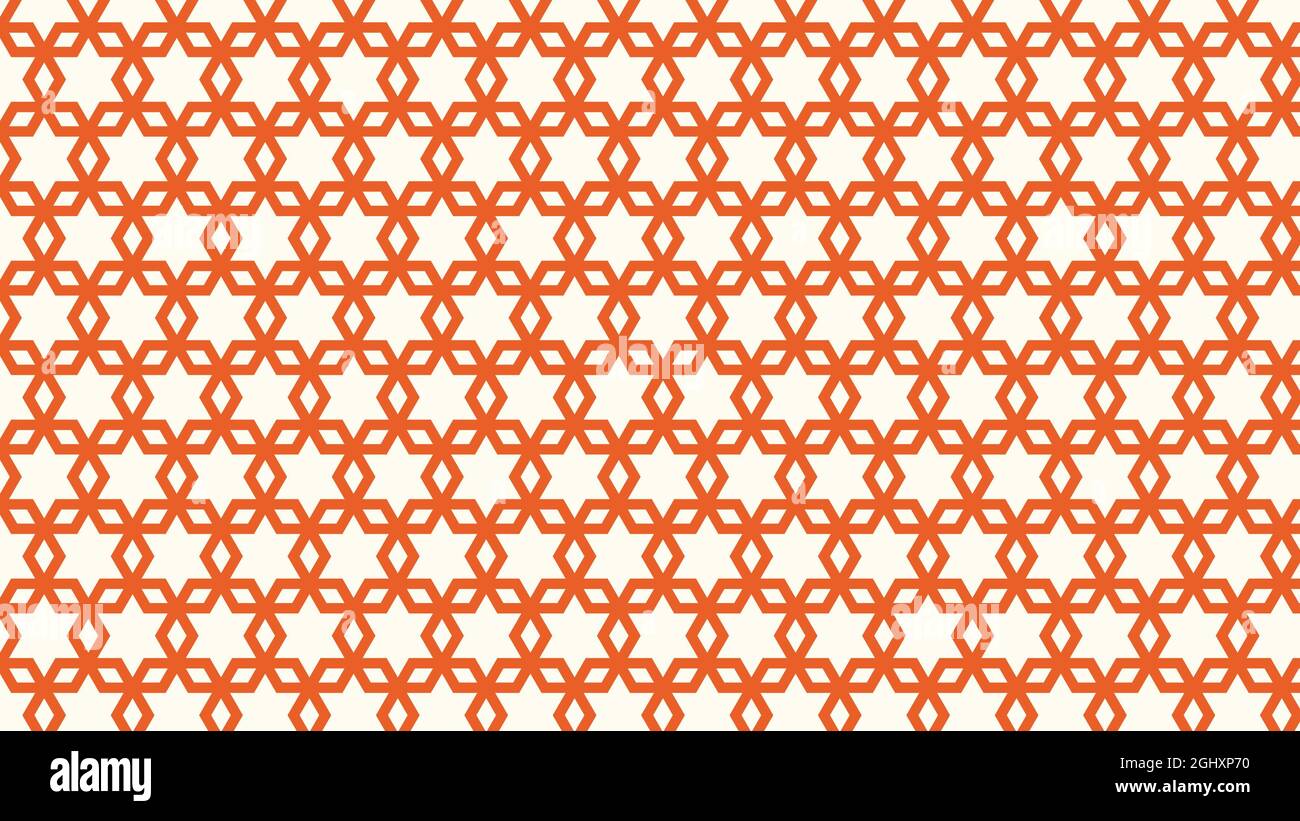 Abstract Seamless Pattern Overlapping Hexagon Pattern Background