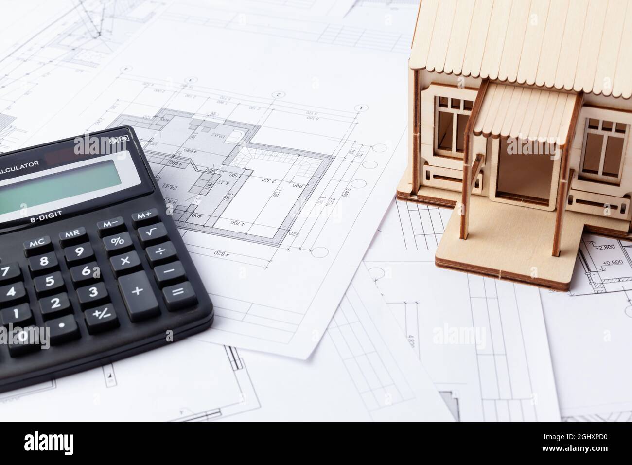 Cost of building a private house, calculating the construction of a ...