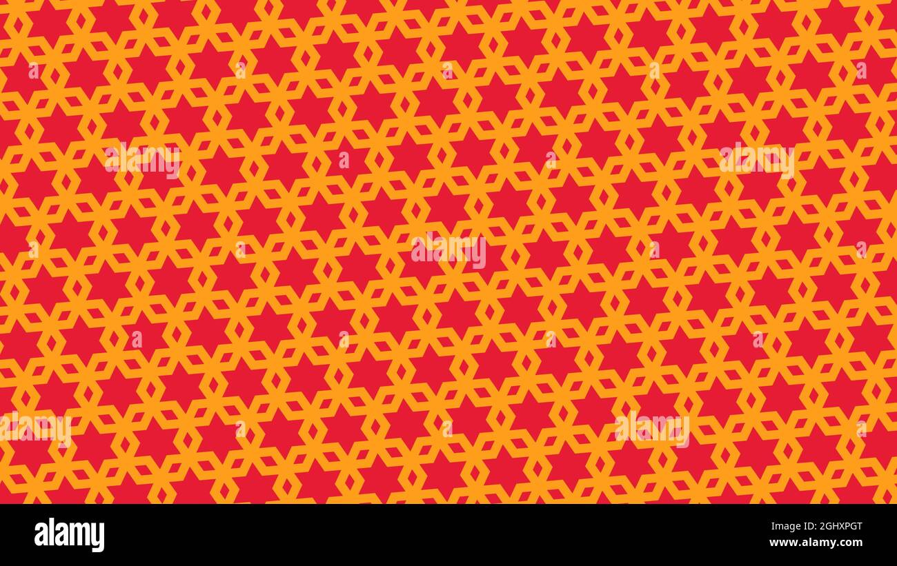 Abstract Seamless Pattern Overlapping Hexagon Pattern Background