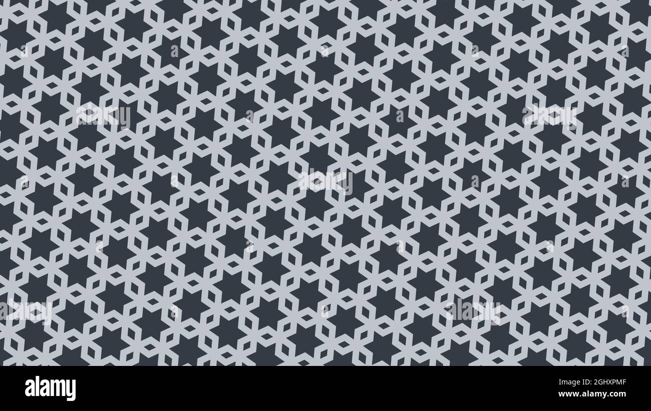 Abstract Seamless Pattern Overlapping Hexagon Pattern Background