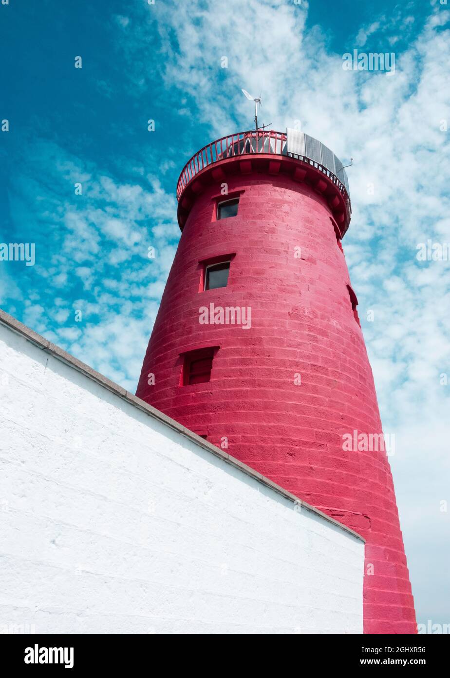 Images captured in Dublin Bay and Poolbeg Lighthouse area Stock Photo ...