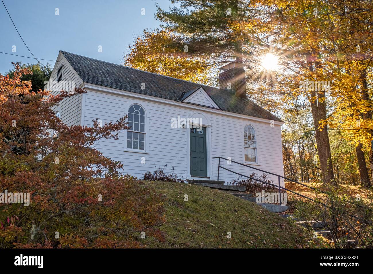 The Nelson, New Hampshire Public Library Stock Photo - Alamy