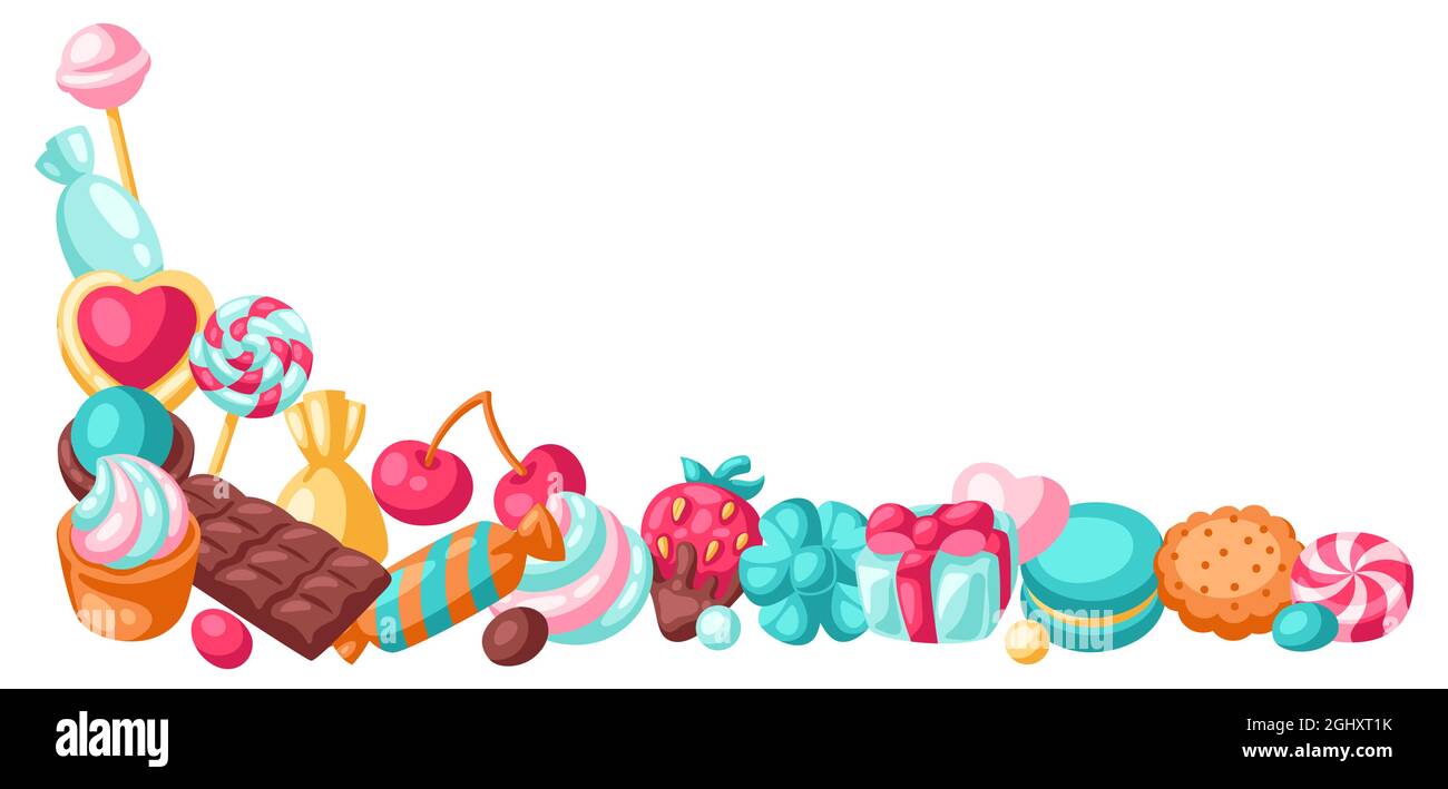 Sweets Border Clipart