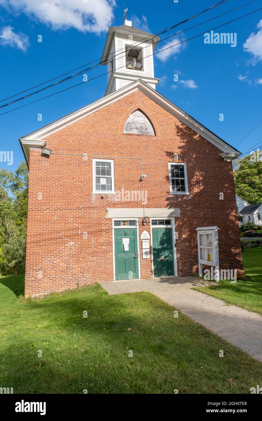 The town offices on the Town Common in Nelson, New Hampshire Stock ...