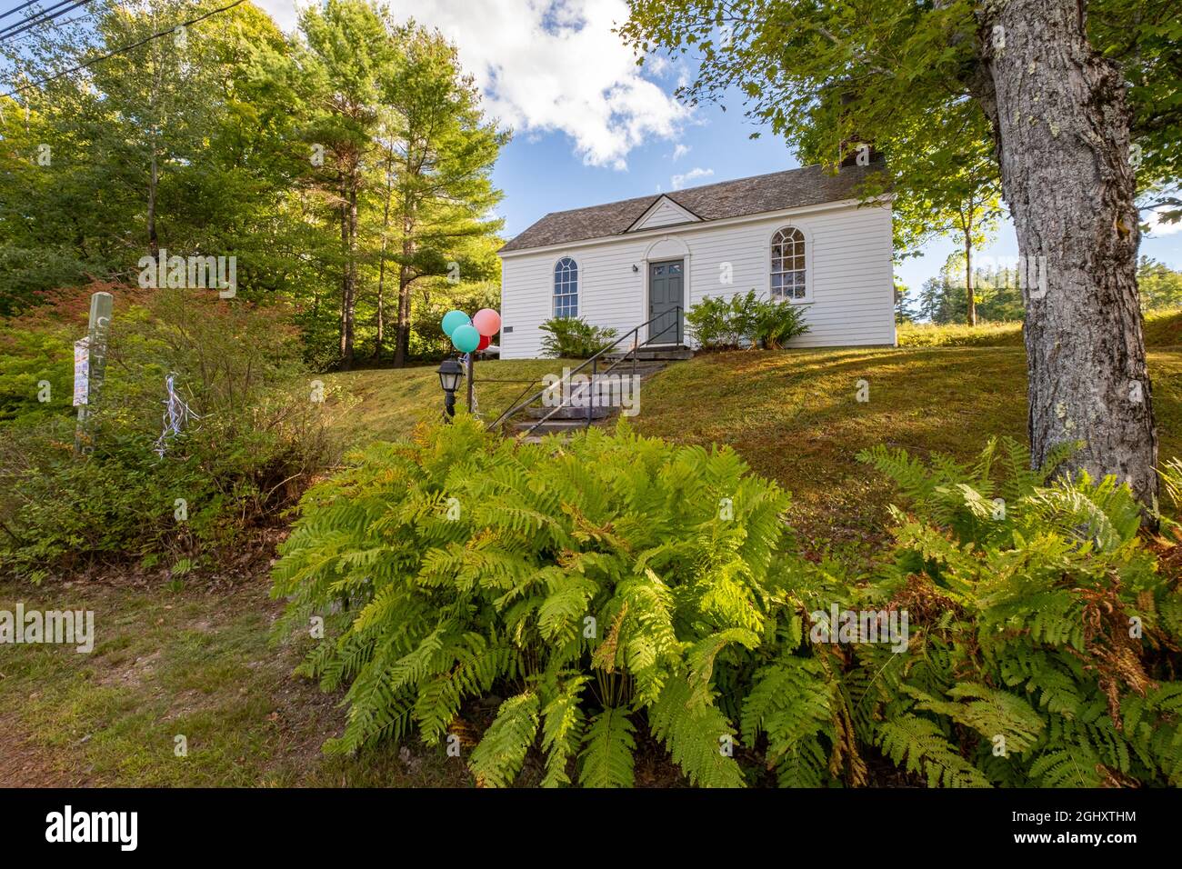 The Nelson, New Hampshire Public Library Stock Photo - Alamy