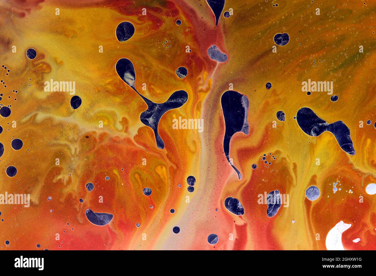 Colorful abstract watercolor background. Monotype technique. Mixing ...