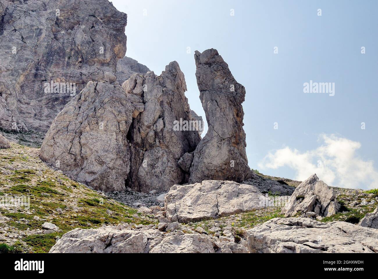 Strange finger shaped rock hi-res stock photography and images - Alamy