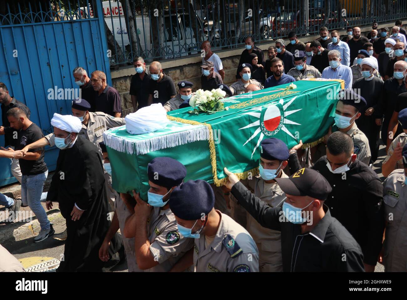 Memorial service of Imam Sheikh Abdul Amir Qabalan, Beirut, September 7 ...