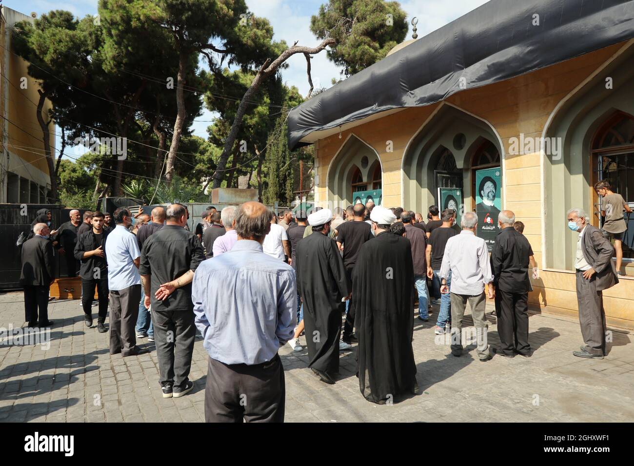 Memorial service of Imam Sheikh Abdul Amir Qabalan, Beirut, September 7 ...