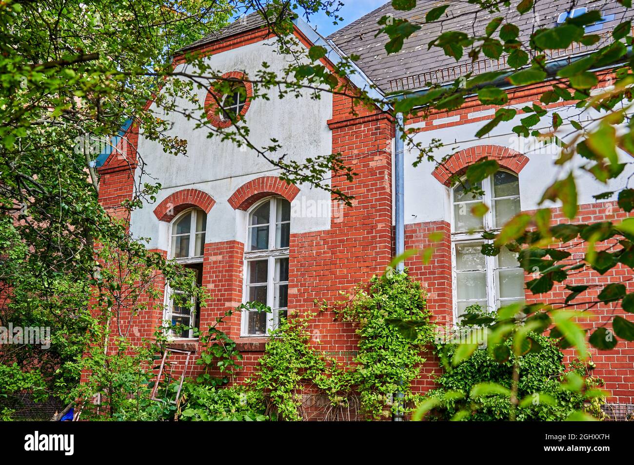 Historic building from the 19th century as part of the former barracks ...