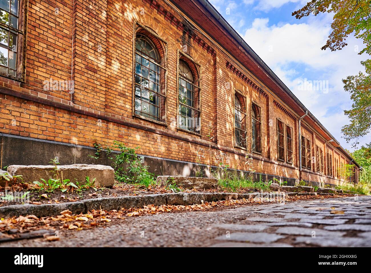 Historic building from the 19th century as part of the former barracks ...