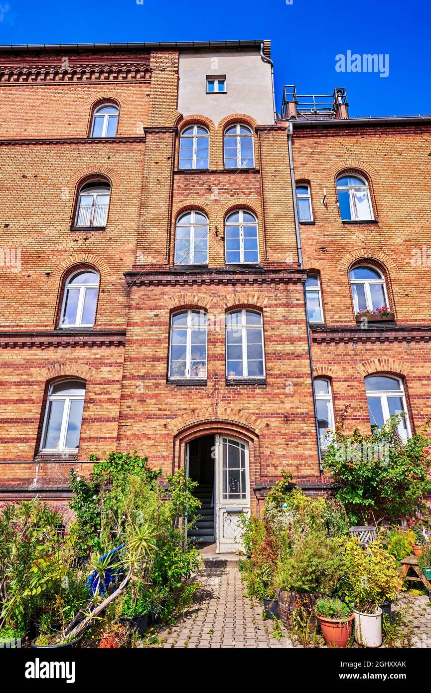 Historic building from the 19th century as part of the former barracks ...