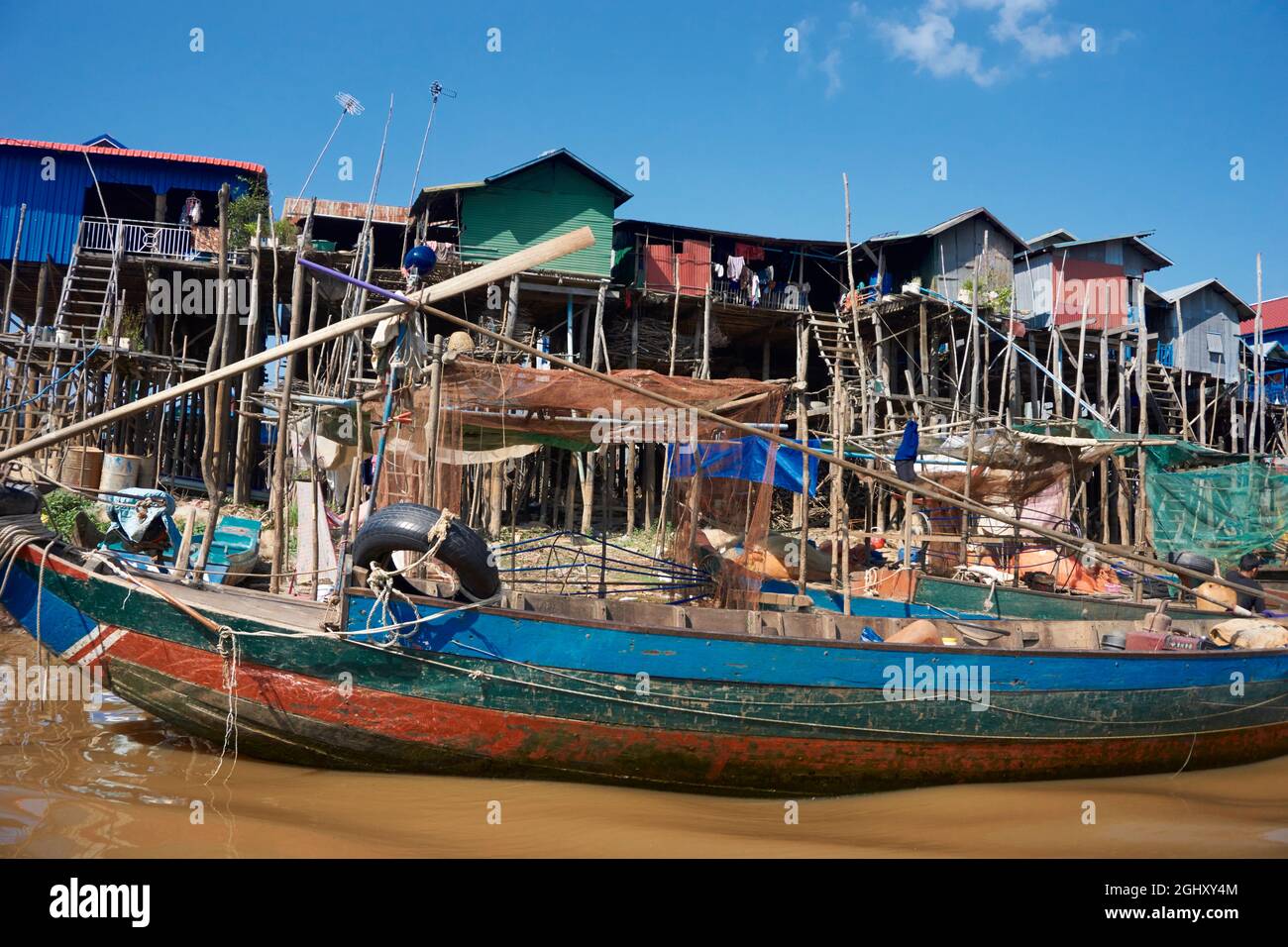 Floating village of Kompong Phluk, Siem Reap, Cambodia Stock Photo - Alamy