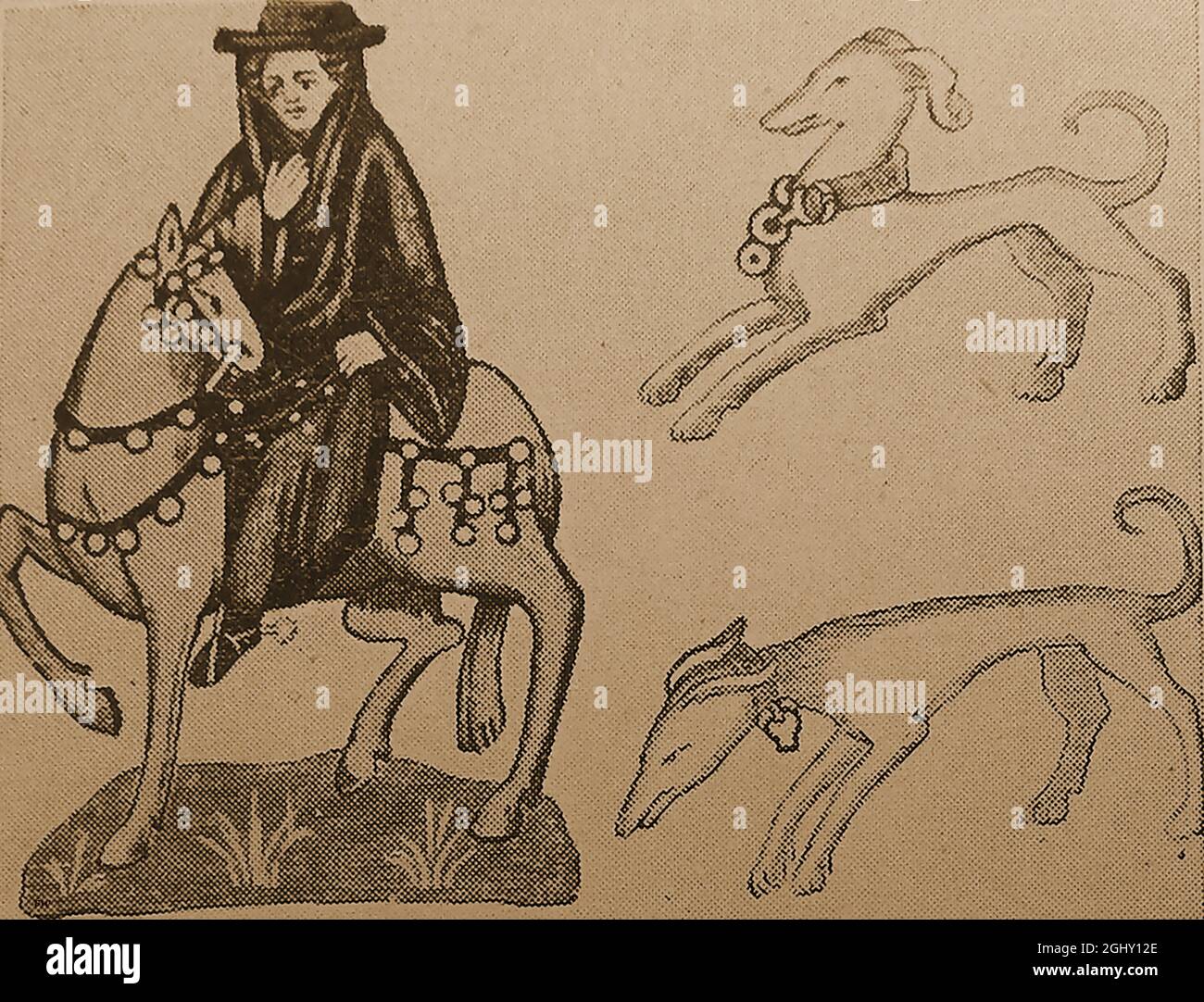 Chaucer monk hi-res stock photography and images - Alamy