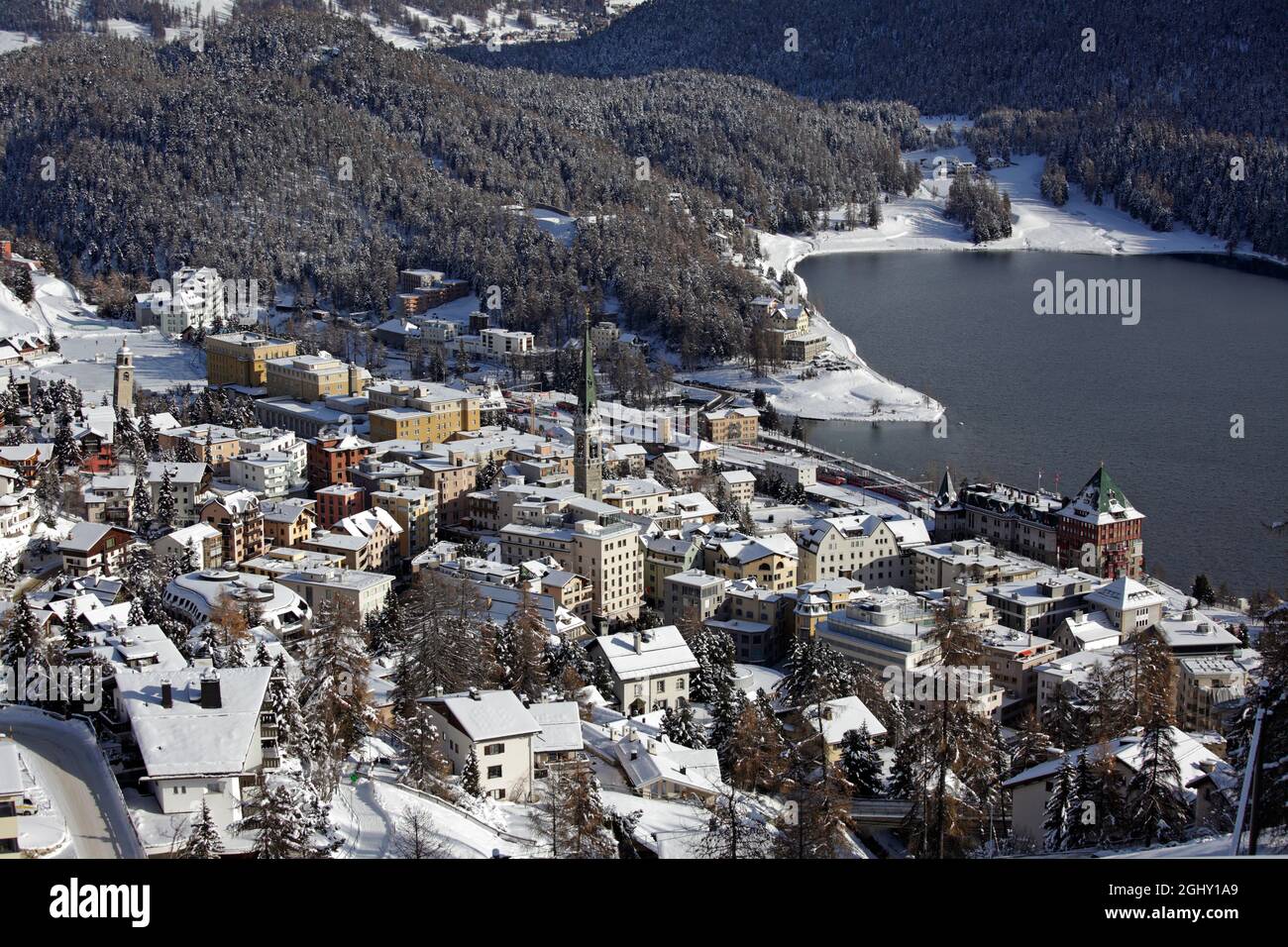 Saint Moritz, Graubunden Canton, Switzerland Stock Photo - Alamy