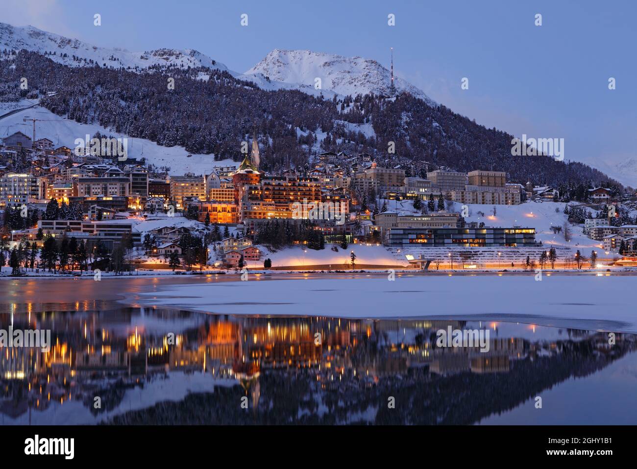 Saint Moritz, Graubunden Canton, Switzerland Stock Photo - Alamy