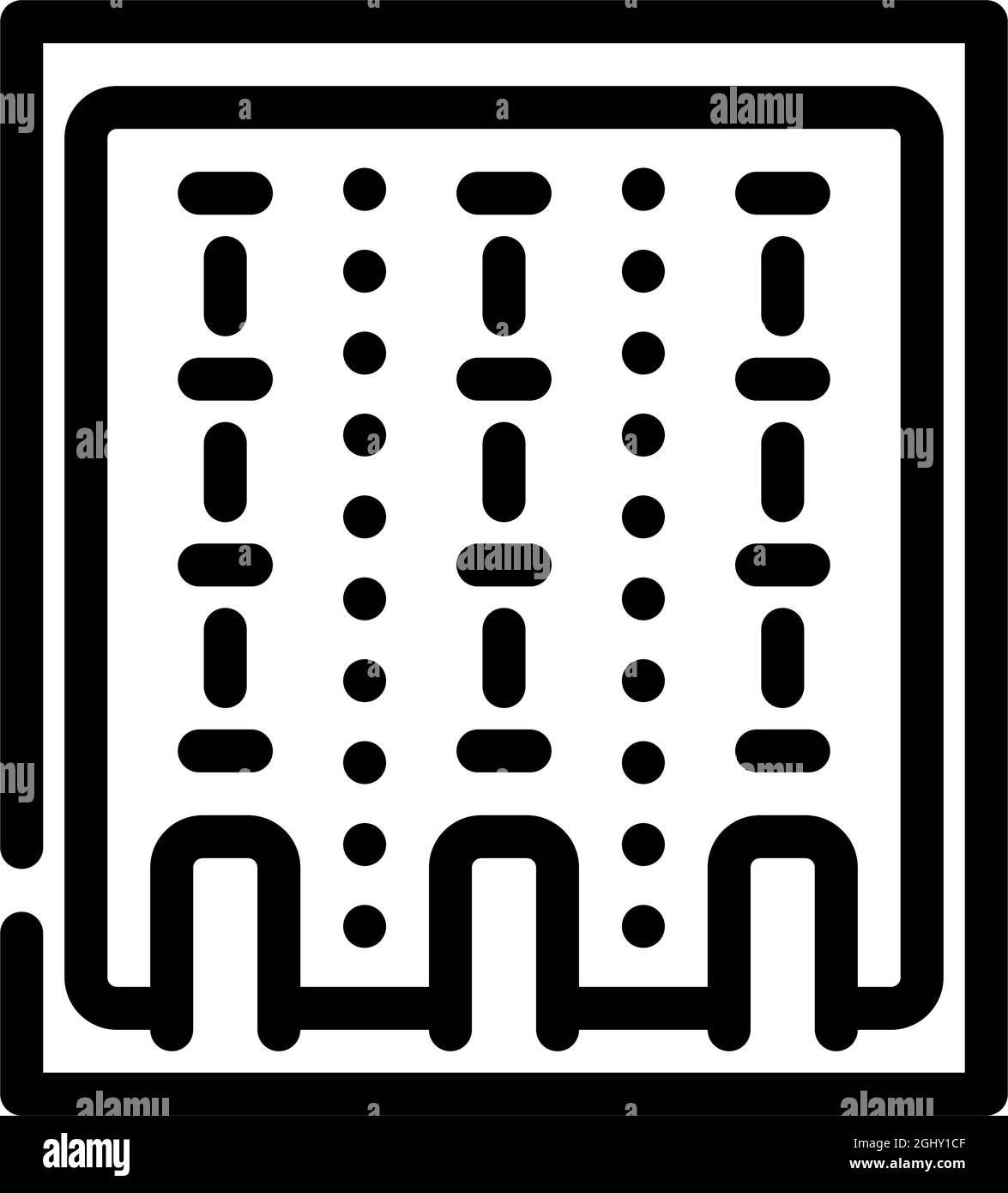 swimming pool line icon vector illustration Stock Vector Image & Art ...