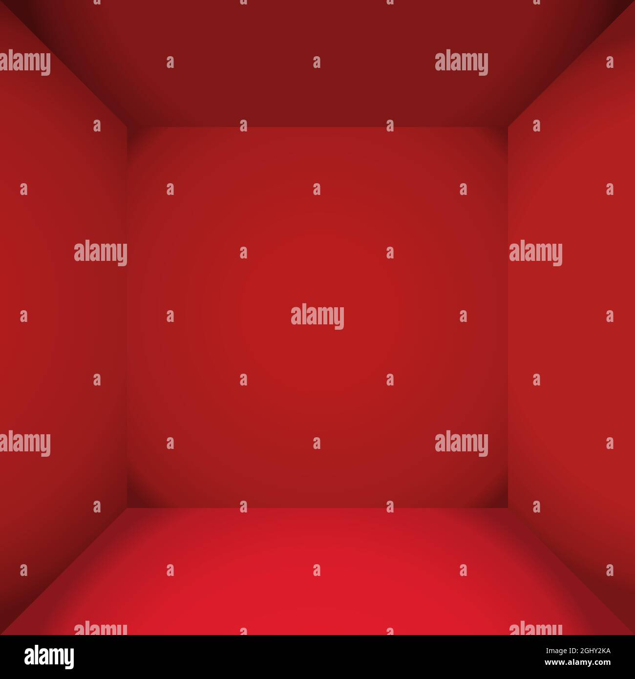 Empty red shelves Stock Vector Images - Alamy