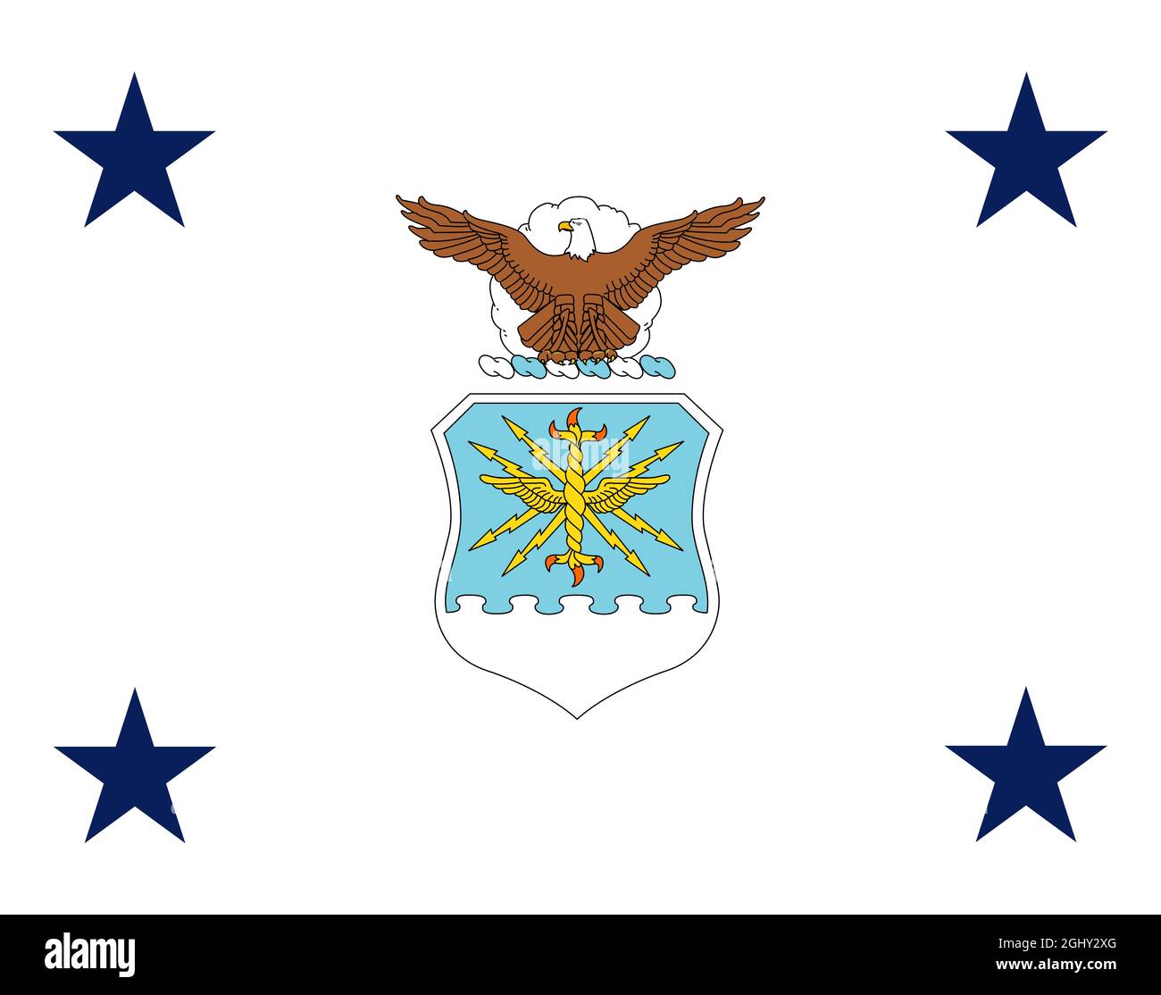 Minsk, Belarus - May, 2021: Top view of flag of Under Secretary of the ...