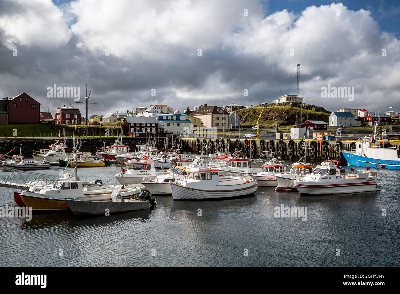 Stykkisholmur boats hi-res stock photography and images - Alamy