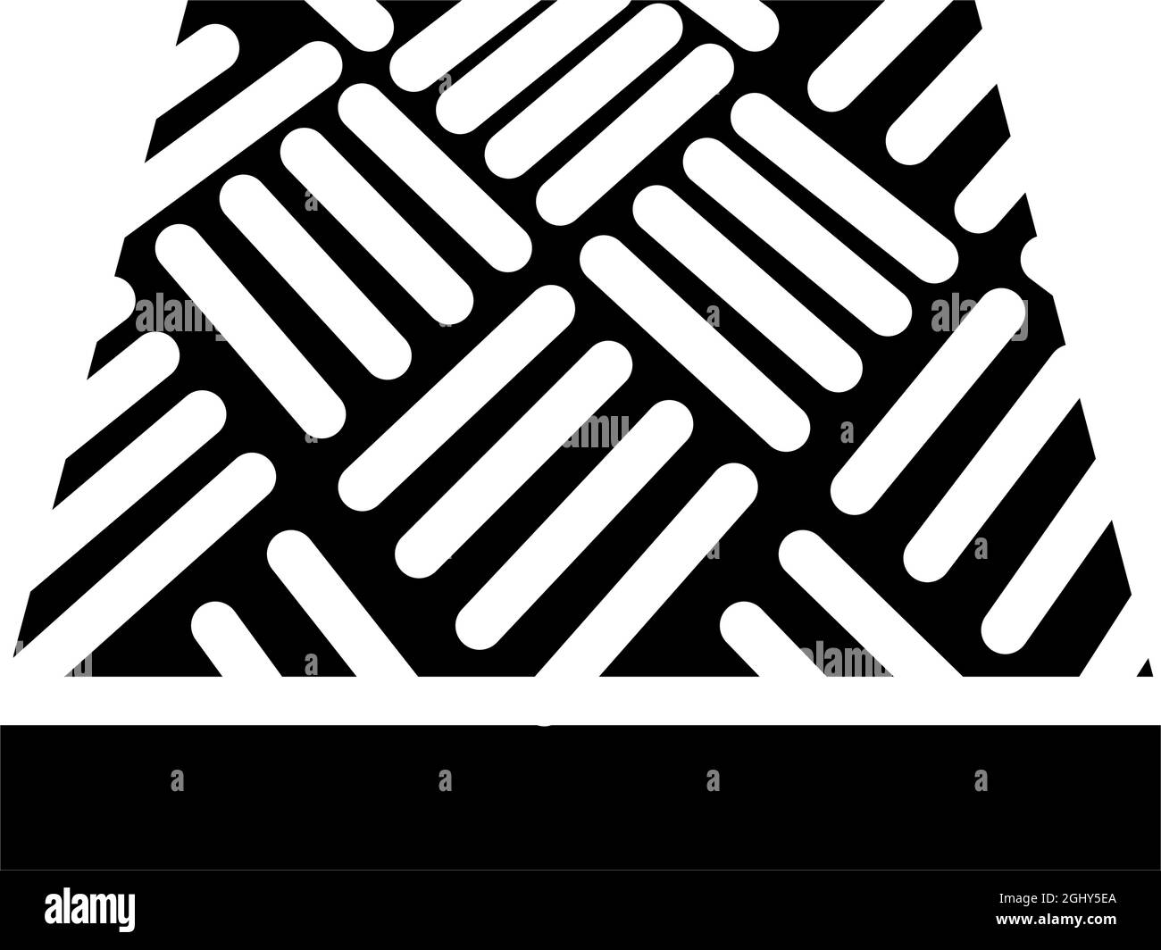 anti-slip flooring glyph icon vector illustration Stock Vector Image ...