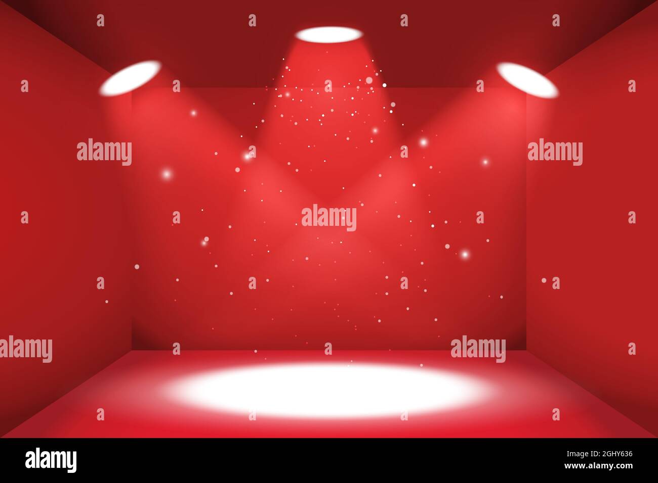 Empty red color product Stock Vector Images - Alamy