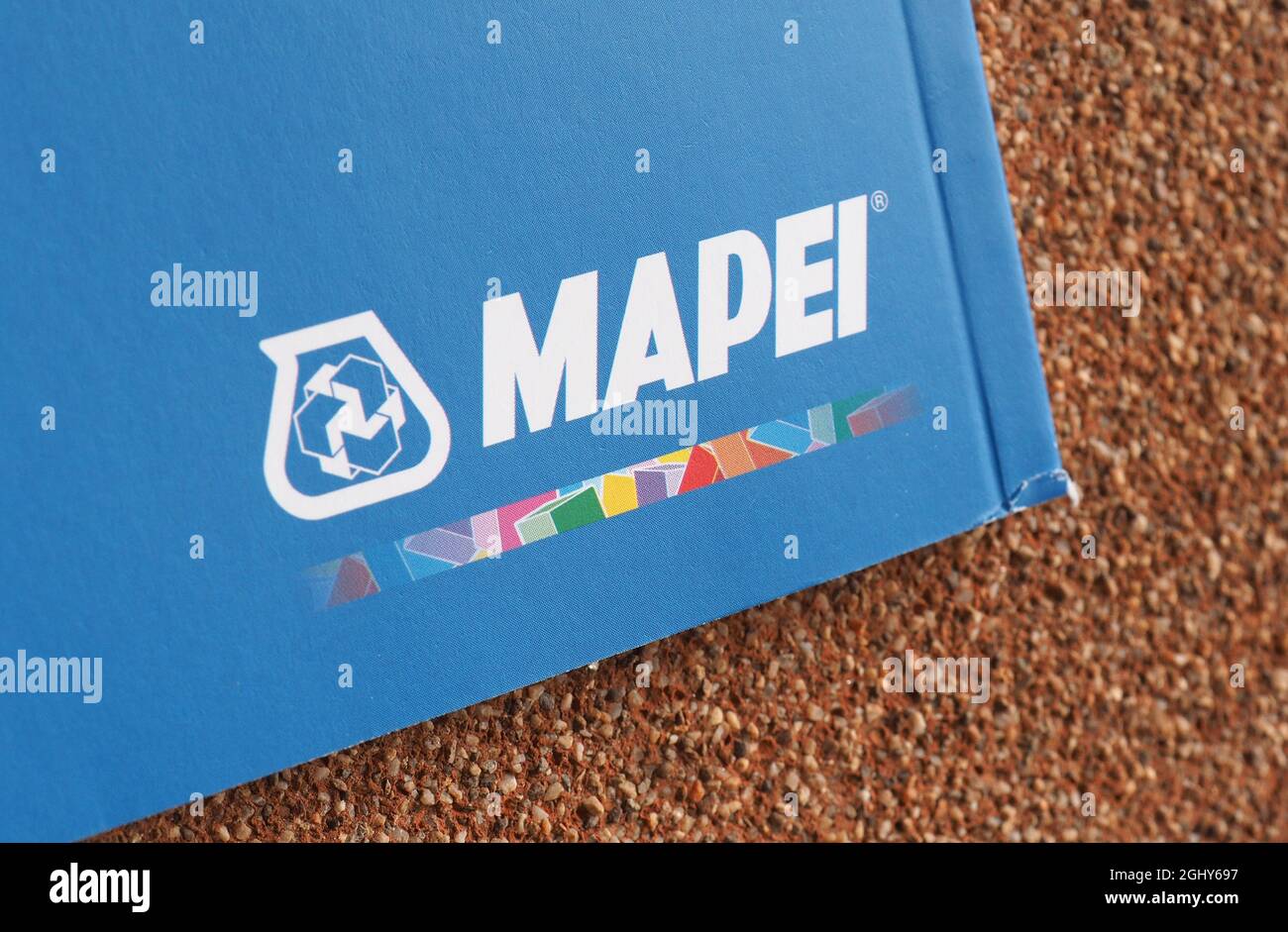 MILAN, ITALY - CIRCA AUGUST 2021: Mapei sign Stock Photo - Alamy