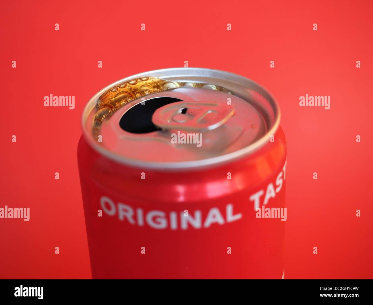 ATLANTA, USA - CIRCA SEPTEMBER 2021: Can of Coca Cola Stock Photo - Alamy