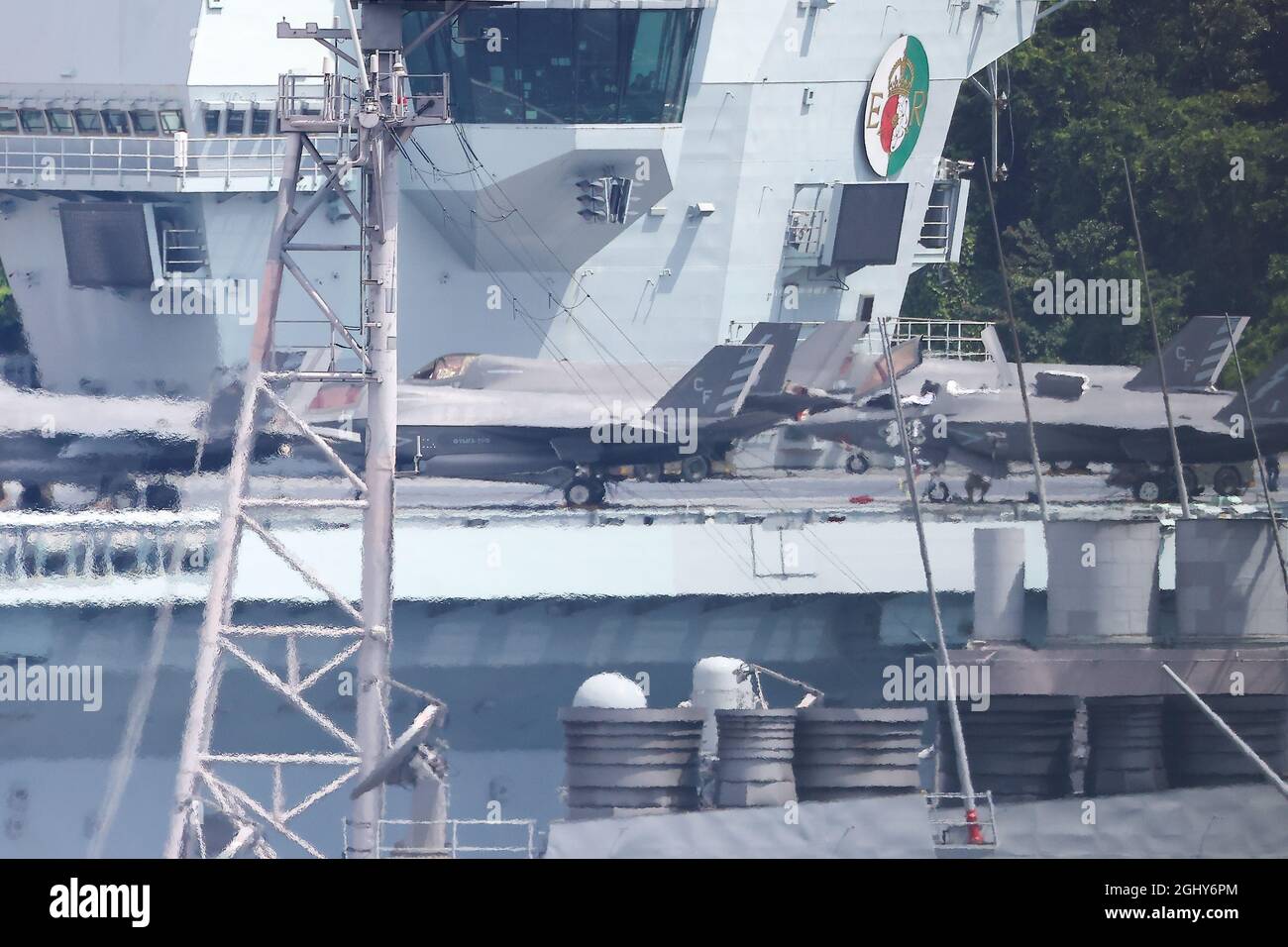 Kanagawa, Japan. 07th Sep, 2021. The first of the Royal Navy's Queen ...