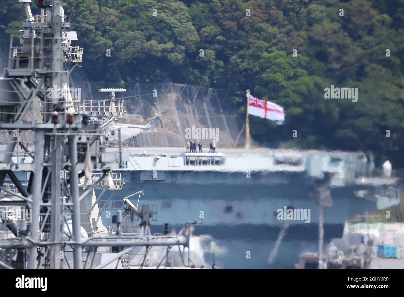 Kanagawa, Japan. 07th Sep, 2021. The first of the Royal Navy's Queen ...