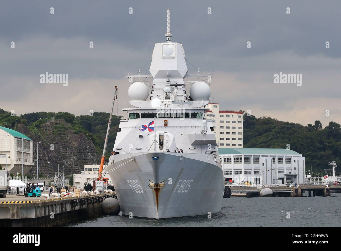 Kanagawa, Japan. 07th Sep, 2021. A frigate of the Royal Netherlands ...