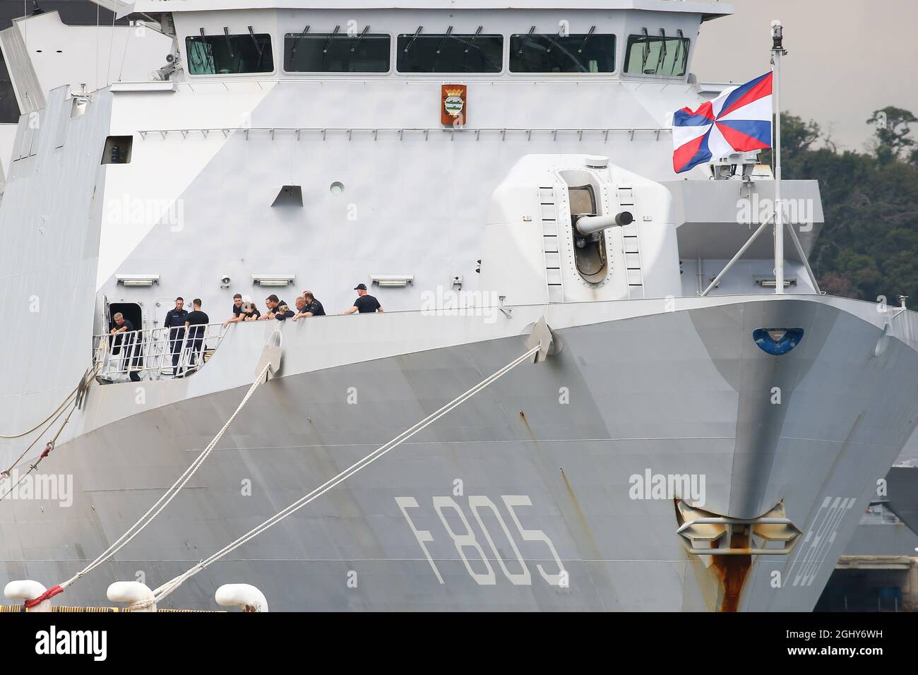 Kanagawa, Japan. 07th Sep, 2021. A frigate of the Royal Netherlands ...