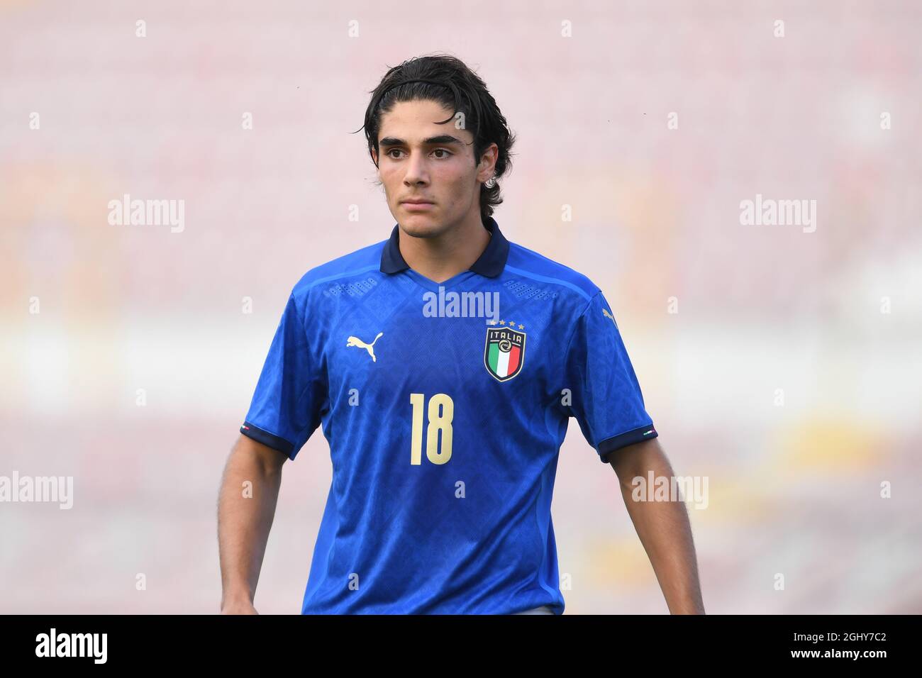 Matteo Cancellieri (Italy) during the Uefa Under 21 Championship ...