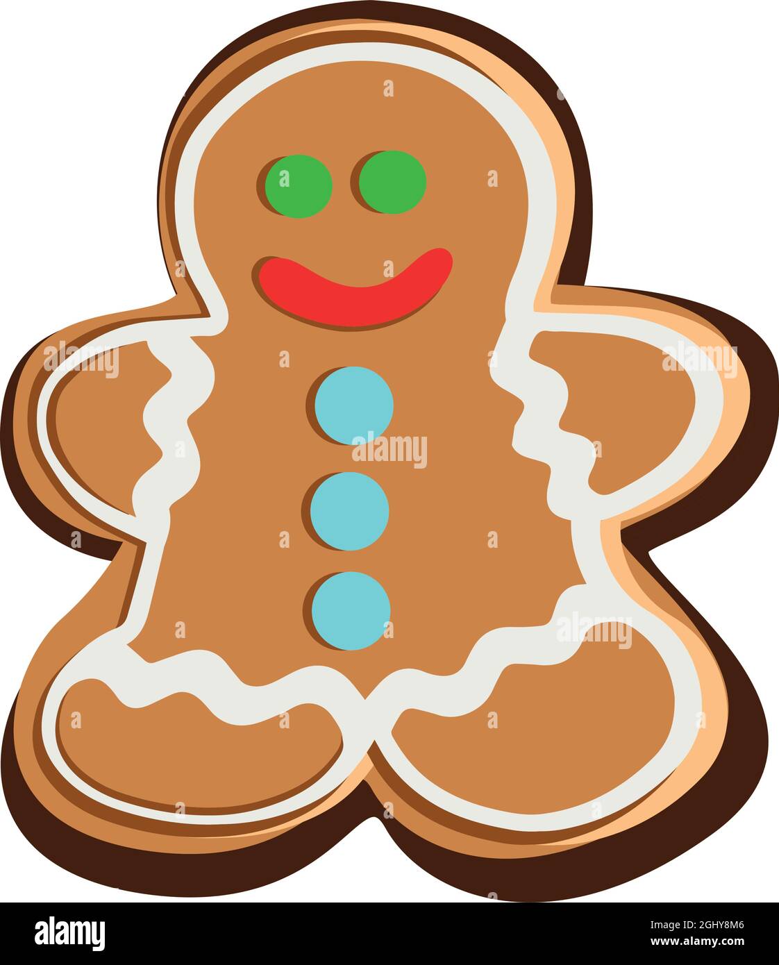 Cakes with decorations Stock Vector Images - Alamy
