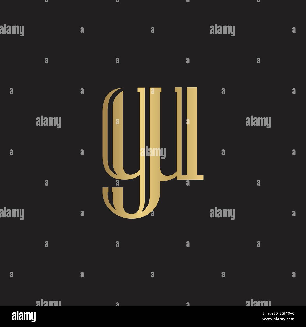 Alphabet Initials logo UY, YU, Y and U Stock Vector Image & Art - Alamy