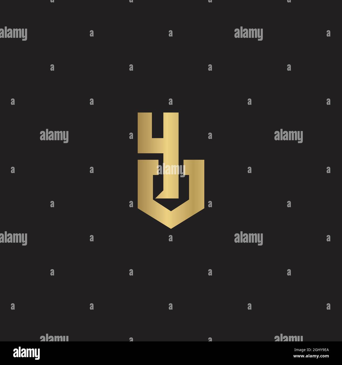 Alphabet Initials logo UY, YU, Y and U Stock Vector Image & Art - Alamy